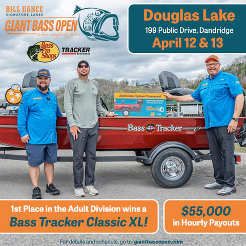 Giant Bass Open 2025 - Event 3: Douglas Lake – Bill Dance Store